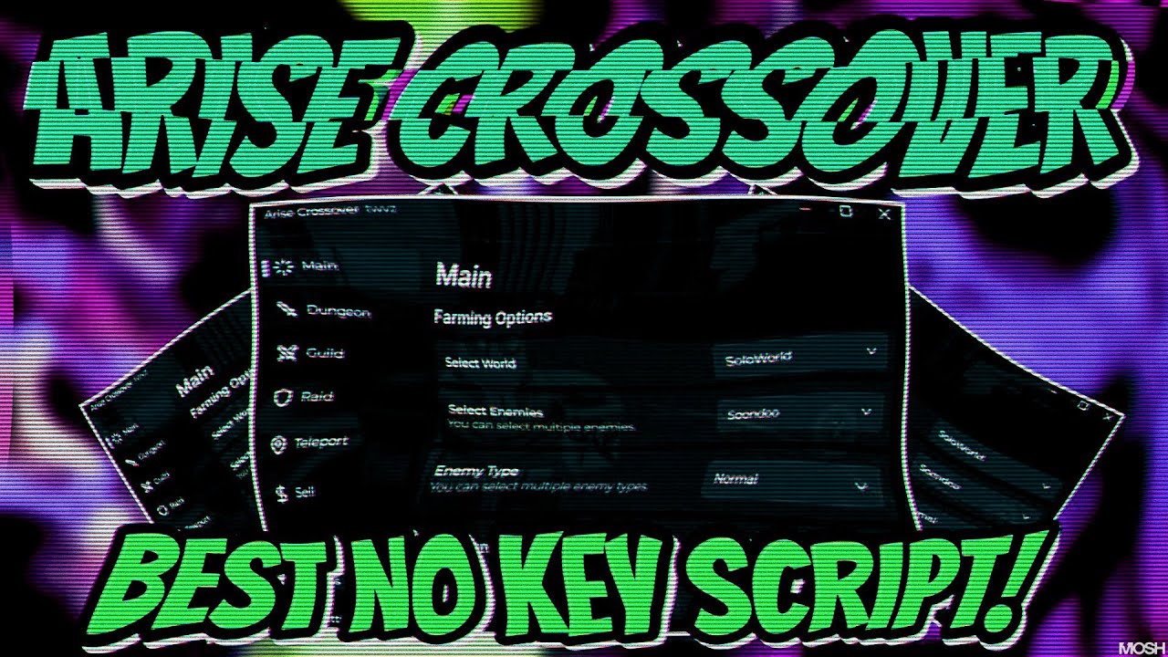 *NEW* ARISE CROSSOVER SCRIPT (NO KEY!) | (AUTO FARM, DUNGEON, KILL AURA) | PASTEBIN ROBLOX HACK ...
