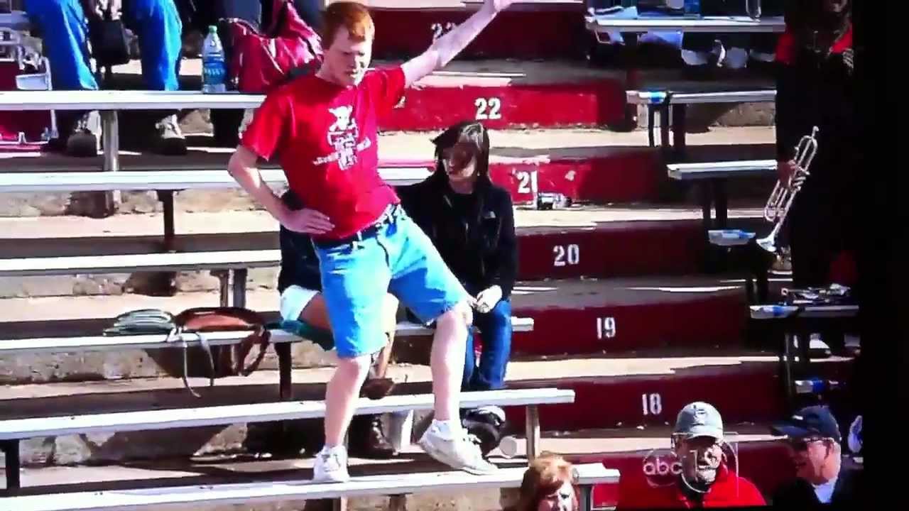 Dancing Texas Tech Fan - YouTube