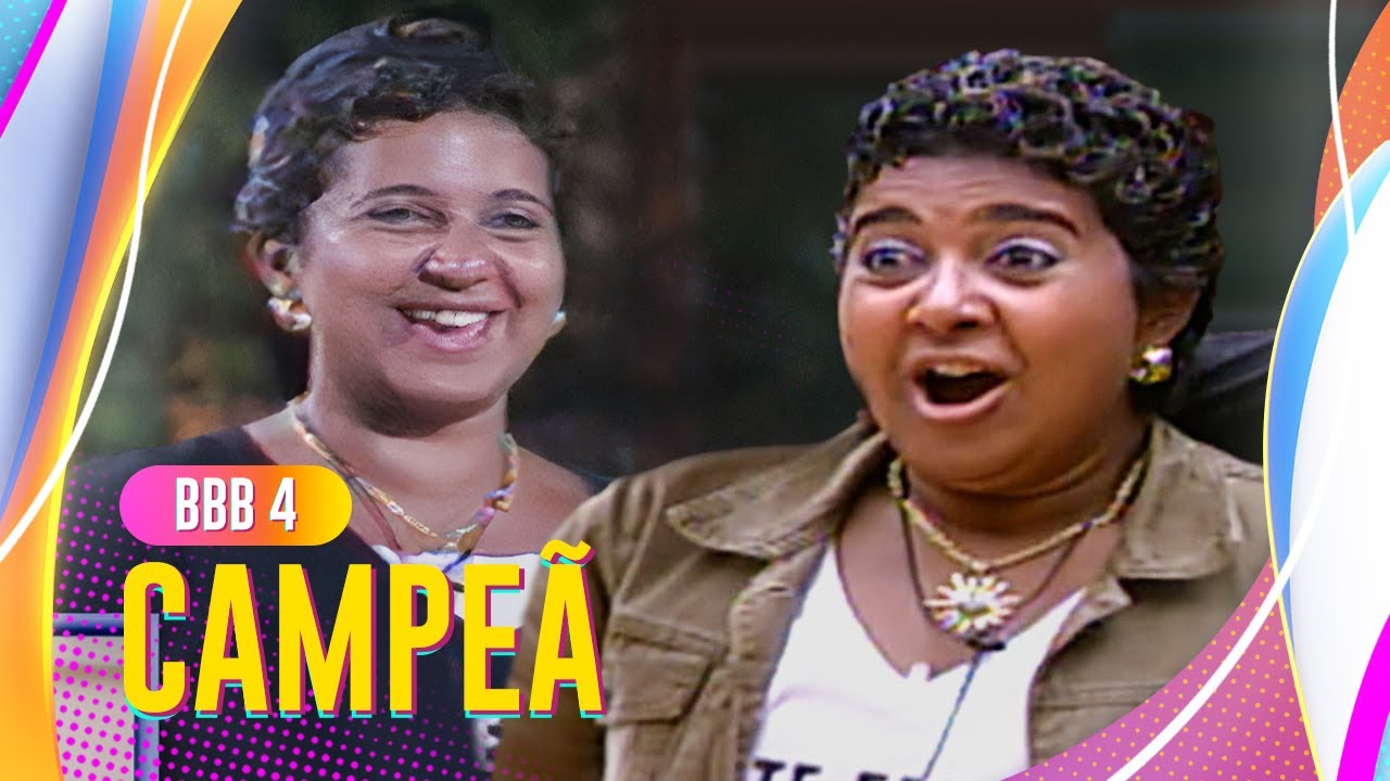 CIDA VENCE THIAGO E SE TORNA A PRIMEIRA MULHER A GANHAR O BBB! | BIG BROTHER BRASIL 4 - YouTube