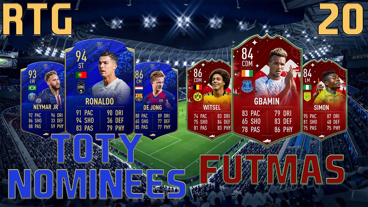 FUTMAS PROMO!!! TOTY NOMINEES??? | FIFA 20 | ROAD TO GLORY #20 - YouTube