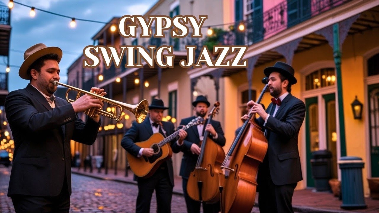 New Orleans Gypsy Swing Jazz - YouTube