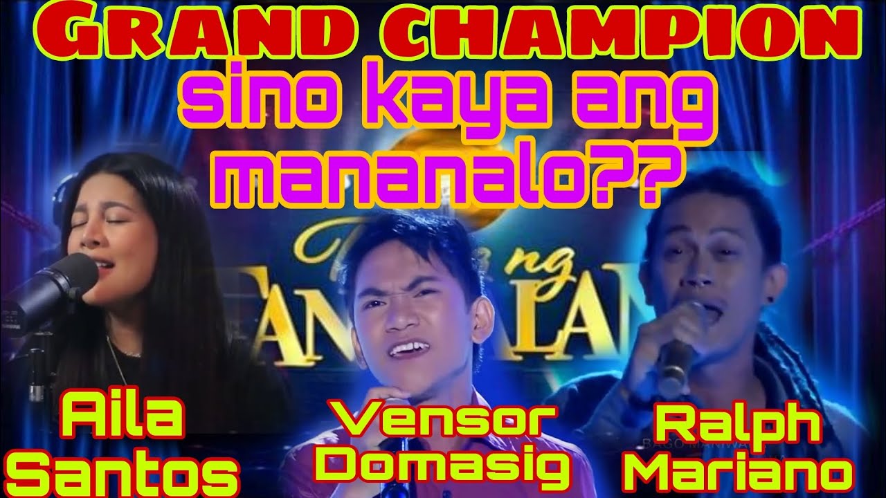 Vensor Domasig | Aila Santos | Ralph Mariano | Tawag ng tanghalan 2023 ...
