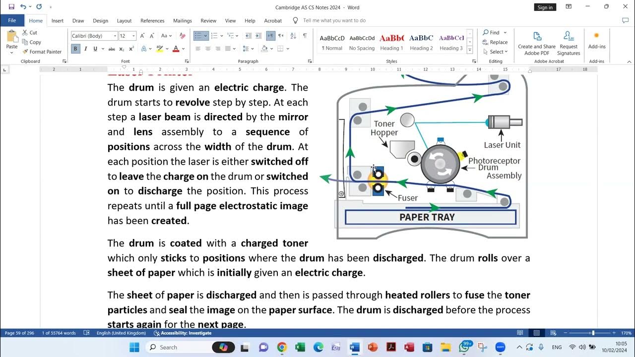 Cambridge AS Computer Science in English Chapter 3 Hardware Part 2 Output Devices - YouTube