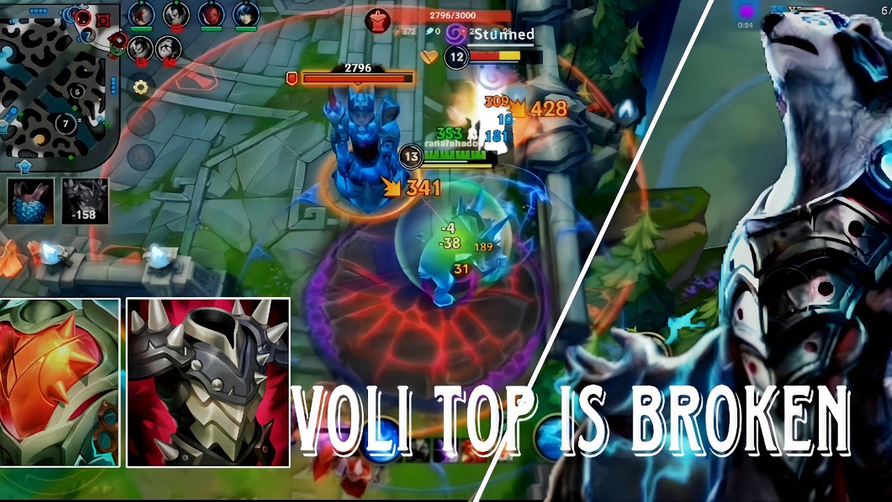 WILD RIFT VOLIBEAR IS DOMINATING THE META ! | Volibear Baron lane Guide ...