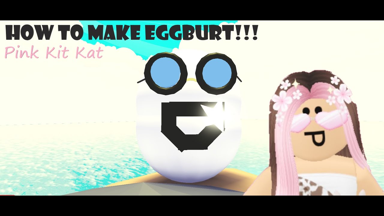HOW TO MAKE EGGBURT!!! Adopt Me EASY Tutorial!!! - YouTube