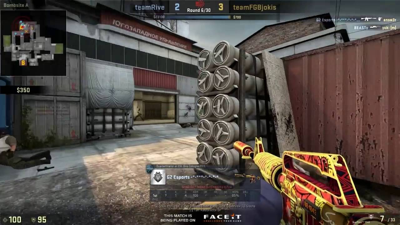 CS GO ScreaM After update 85% Headshots 04 08 2016 - YouTube