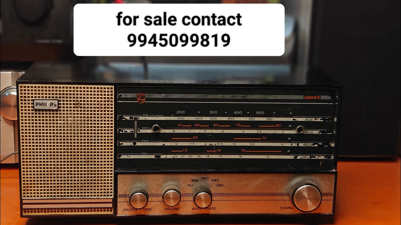 #philips VALIANT-II 📻 SOLD OUT CONTACT 9945099819 #ameentech99819 - YouTube