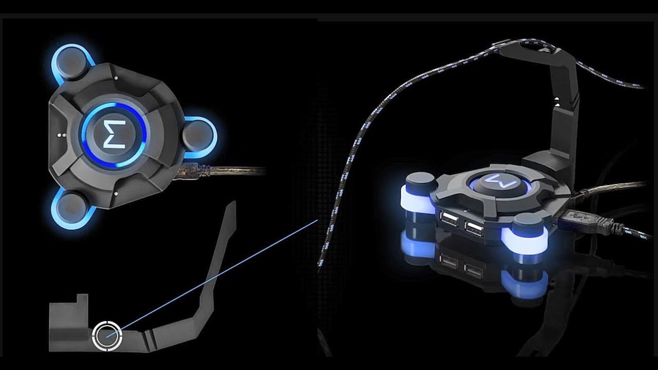 HUB GAMER WARRIOR 4 PORTAS USB 3.0 - AC293 - YouTube