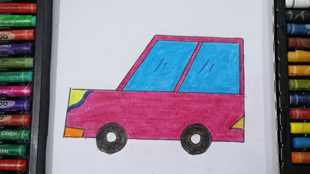 How to drow a Car/ Easy Car Drowing Step by step.. - YouTube