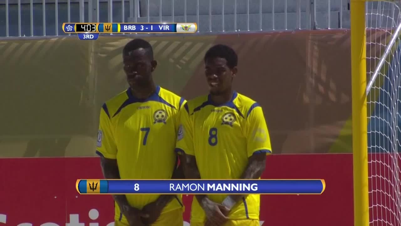 GOAL Barbados, Ramon MANNING No. 8 - YouTube