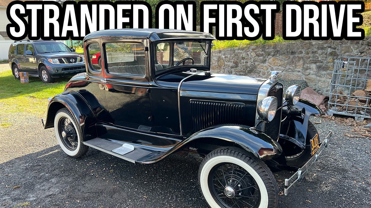 Resuscitating Ford Model A Garage Find - First Drive - YouTube