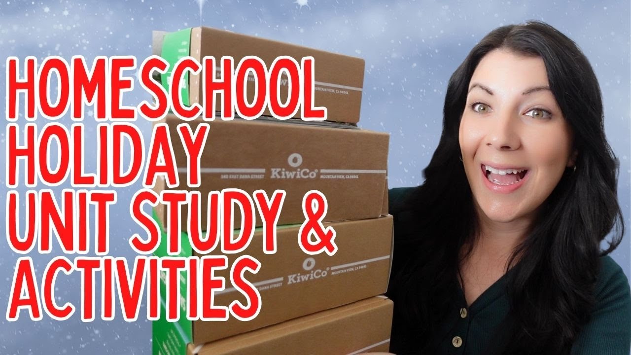 Homeschool Christmas Units & Activities - Our December Homeschool Plans ...