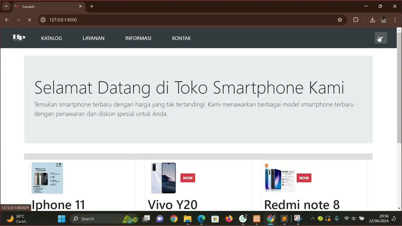 Pemrograman Web Marketplace - YouTube