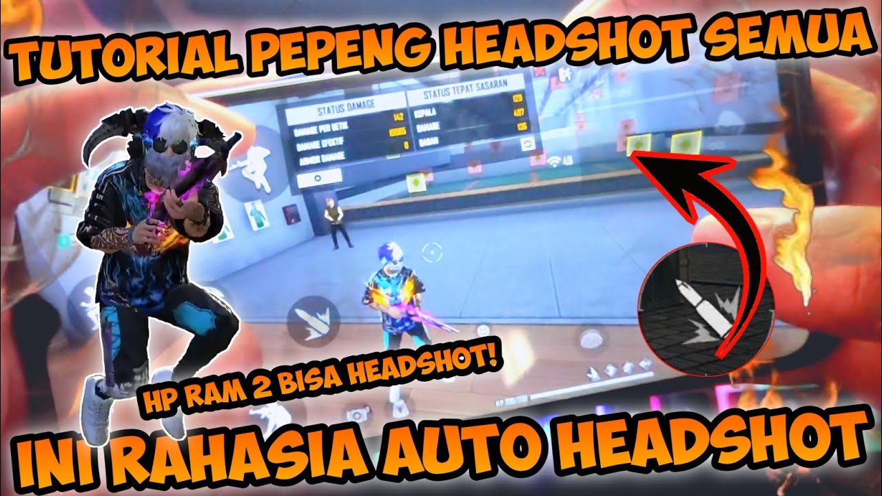 CARA PEPENGSHOT AUTO HEADSHOT😎SEMUA SENJATA😱PEMULA HP RAM 2 PUN BISA HEADSHOT DENGAN MUDAH - YouTube