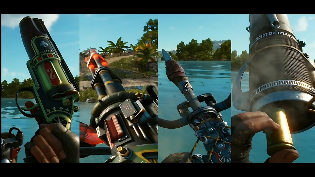 All Resolver Weapons And Reload Animations In Far Cry 6 #gtx1060 # ...