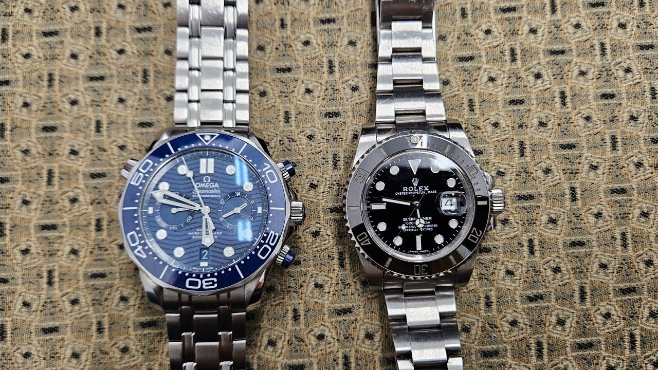 Rolex Submariner vs. Omega Seamaster - YouTube