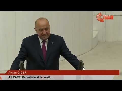 Ayhan Gider - Ak Parti Çanakkale Milletvekili Yemin Konuşması