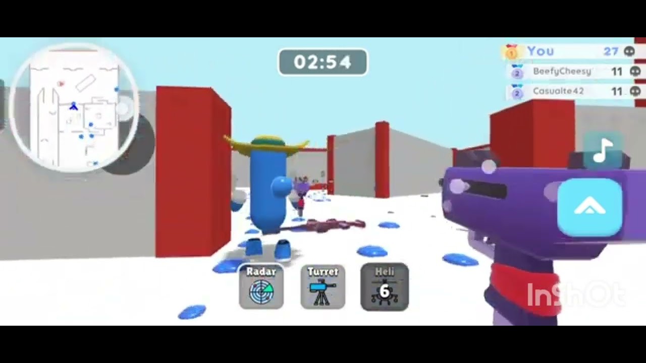 paintball king gameplay #proplayer - YouTube