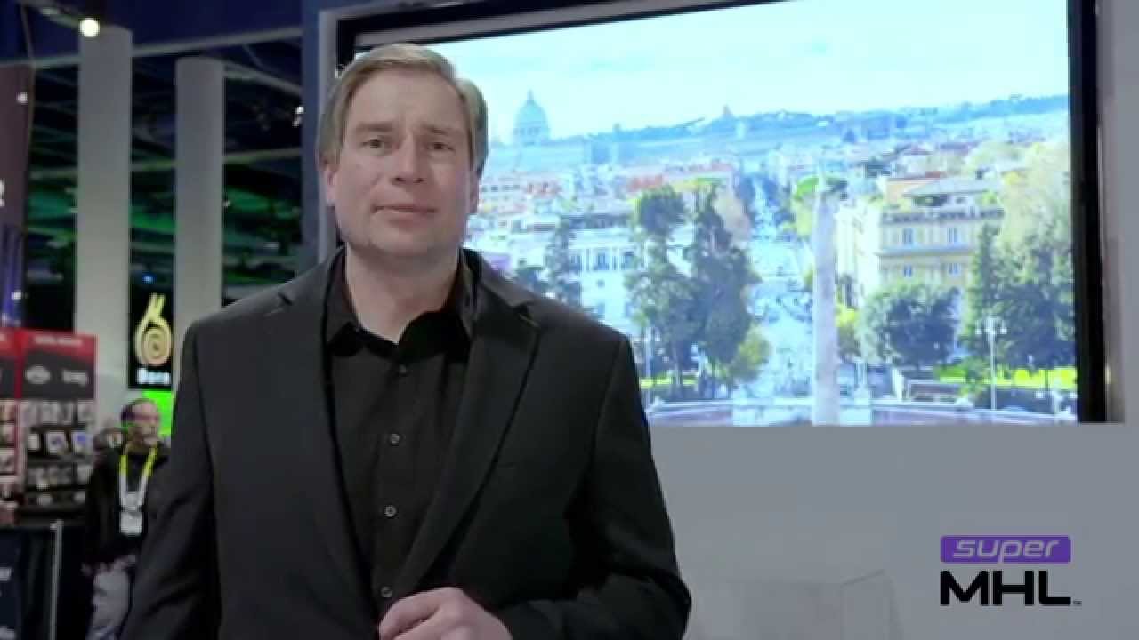 MHL debuted superMHL at CES 2015 in Las Vegas, Nevada - YouTube