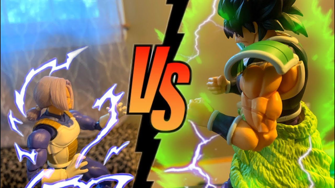 Trunks Vs Broly The Legendary Super Sayan - YouTube