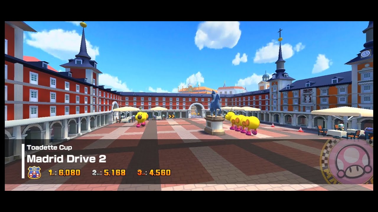 Mario Kart Tour - Madrid Drive 2 / All Variations - Summer Tour - YouTube