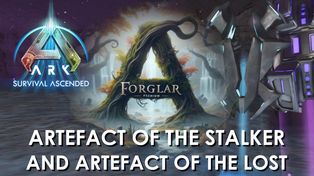 FORGLAR Ark Survival Ascended Artefact of the Stalker and Artefact of ...