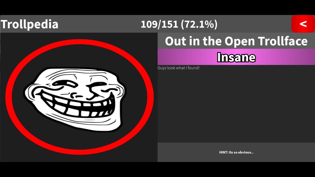How to find Out in the Open Trollface - Find The Trollfaces! - YouTube