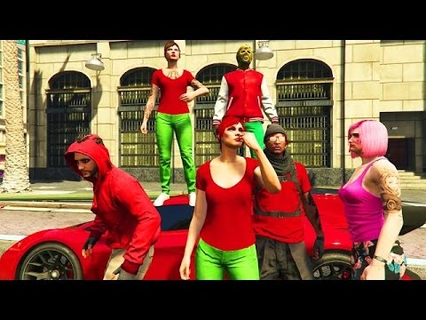 GTA 5 RED THEME! (GTA 5 Online) - YouTube
