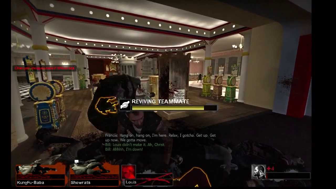 L4D2 - Bot-wielded nade launcher incap into old man slip into teamwipe ...