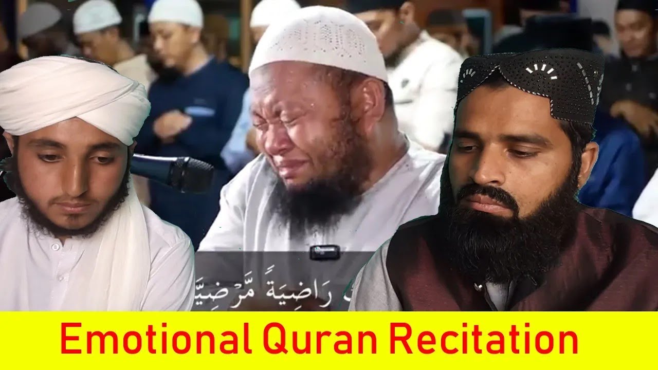 Recitation of quran qari abdul qodir tilawat reaction | islamic reaction video - YouTube