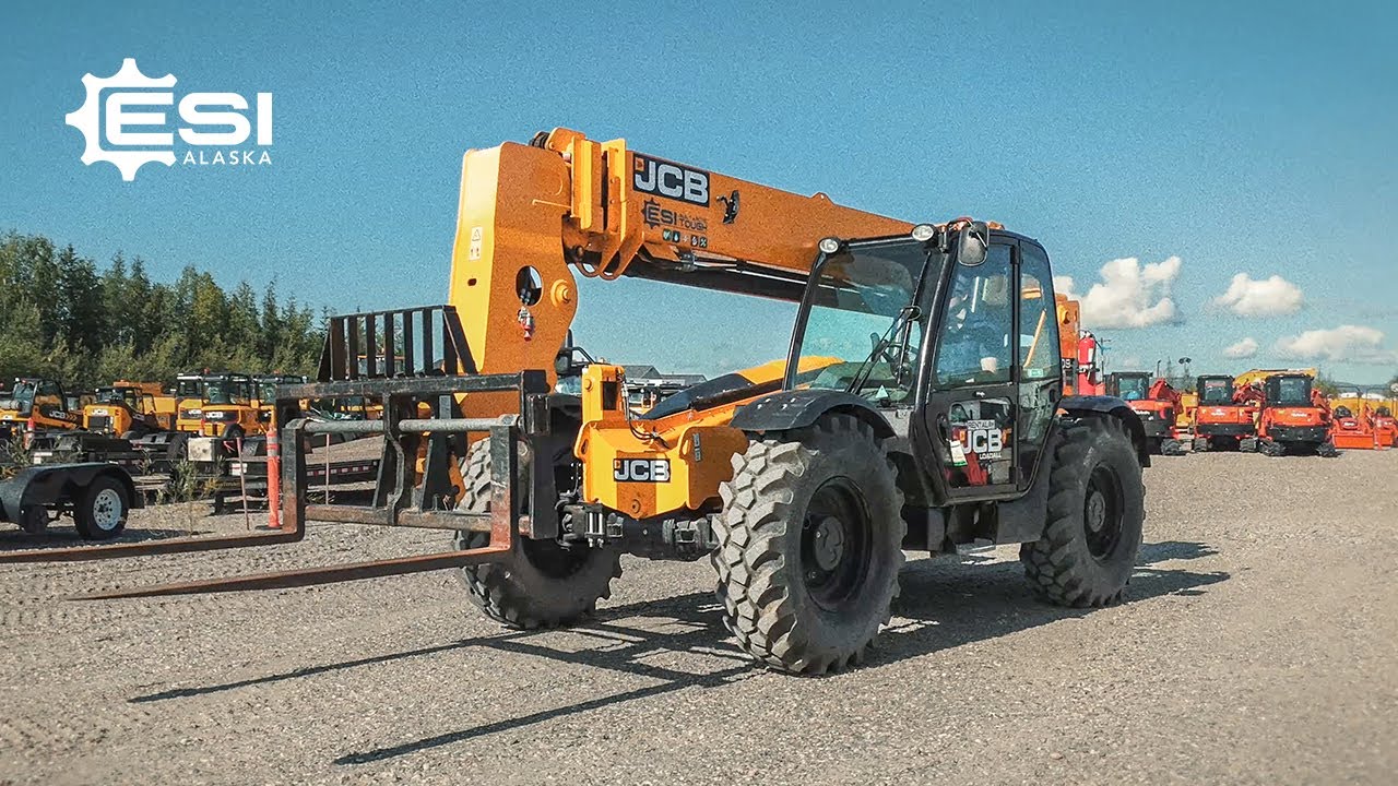 Alaska-Ready JCB 509-42 Telehandler: 42 ft Reach & Power! - YouTube