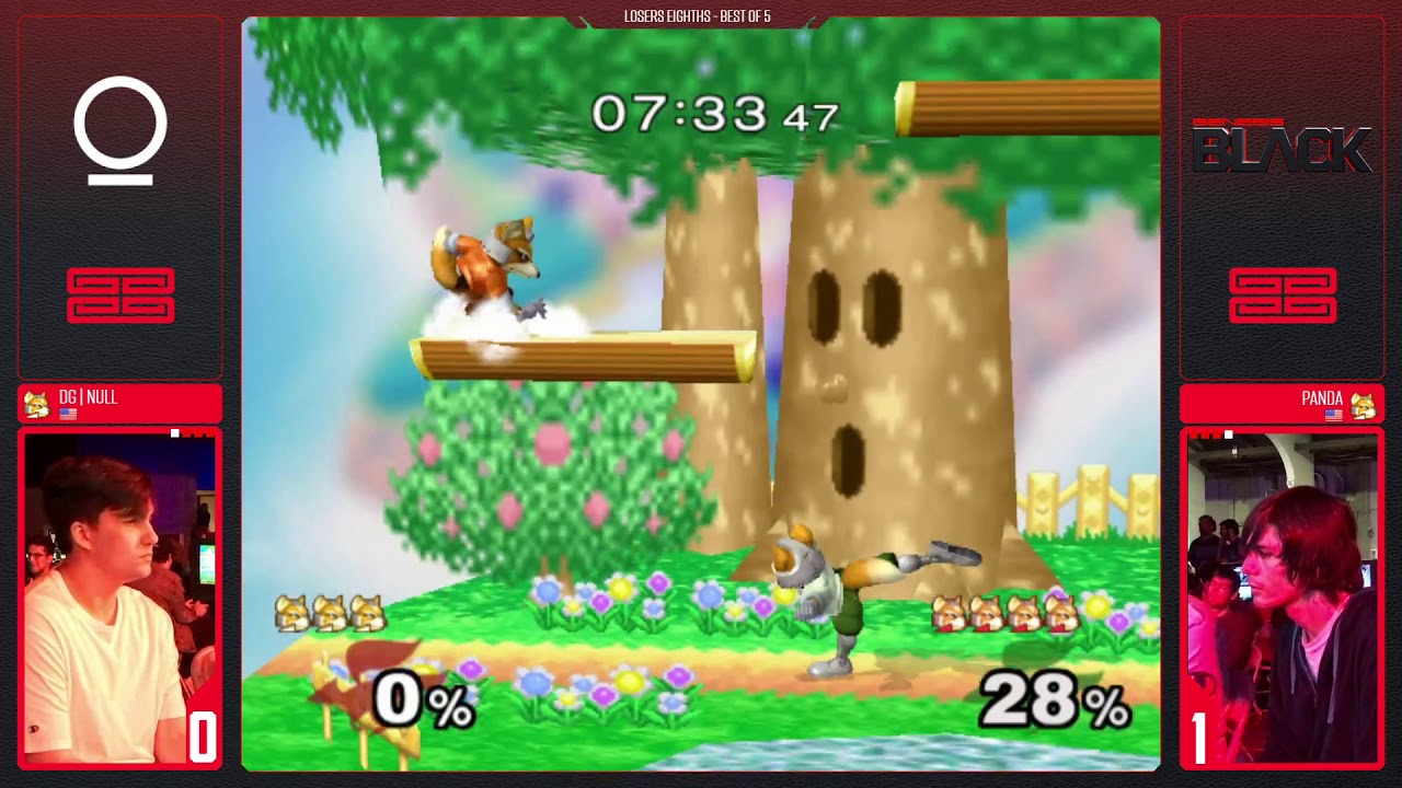 GENESIS BLACK Melee - Null (Fox) vs Panda (Fox) Top 8 - YouTube