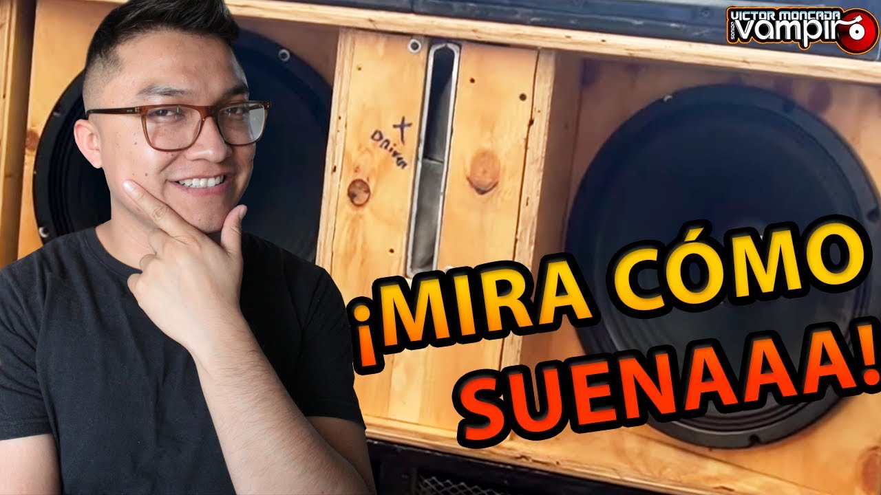 ¡Impresionante SoundCheck de mi SISTEMA DE AUDIO HECHIZO - YouTube