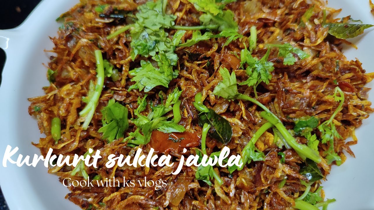 Kurkurit sukka jawala l jawala Recipe in marathi l dry fish Recipe l ...