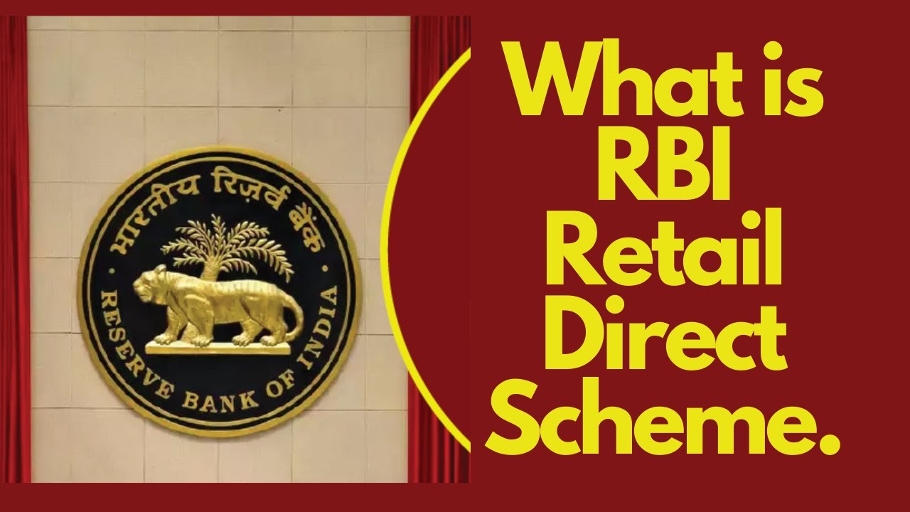 What is RBI Retail Direct scheme - YouTube
