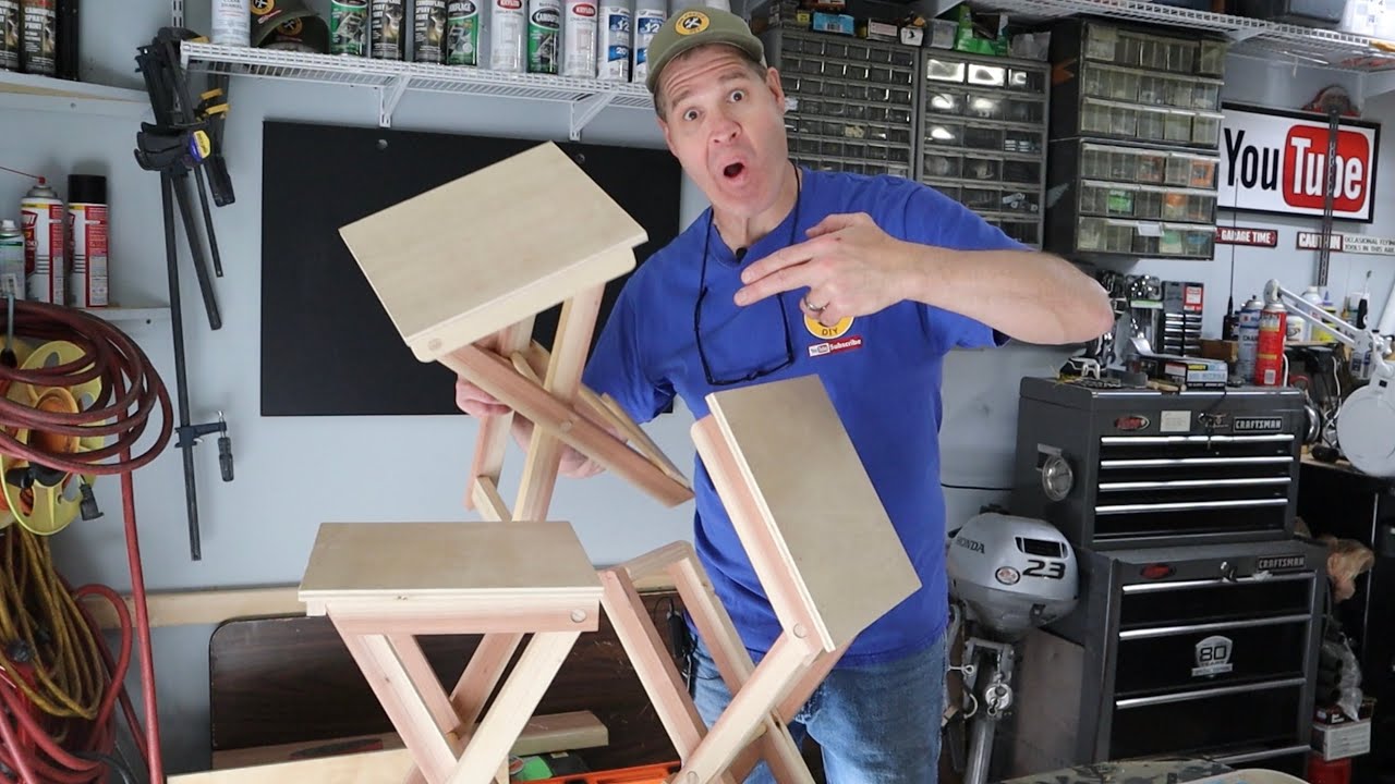 Build This Folding Table! - YouTube