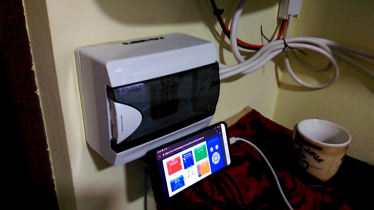 Victron Multiplus 48/5000/70 + Fronius Primo - YouTube