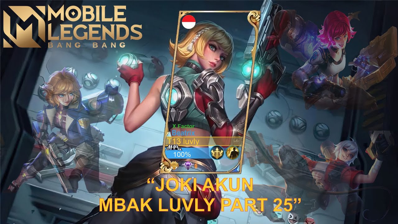 Joki akun mbak luvly part 25,,, Freya exp lane yang numpang victory ...