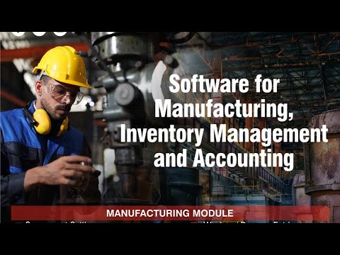 MANUFACTURING MODULE IN TRADEASY SOFTWARE - YouTube