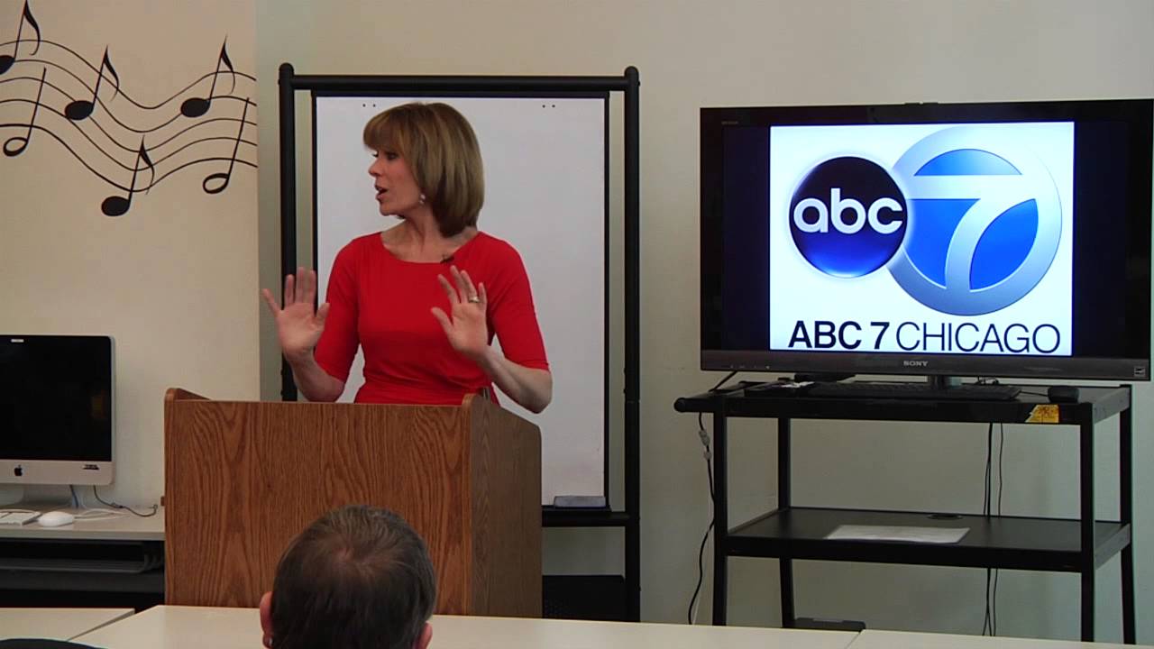 Roz Varon - ABC7 - WLS-TV Traffic Anchor - ICB Guest Speaker - YouTube