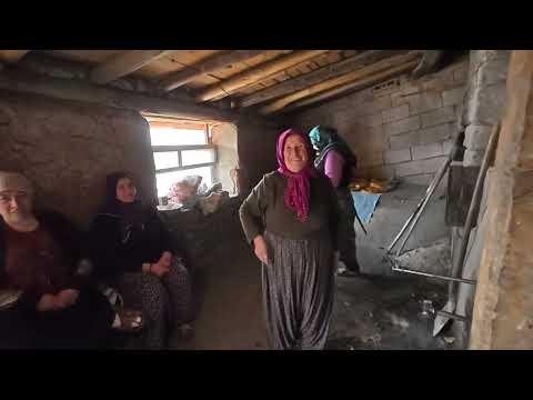 Doğanlı Köyü Fırını Kömbe Yapımı