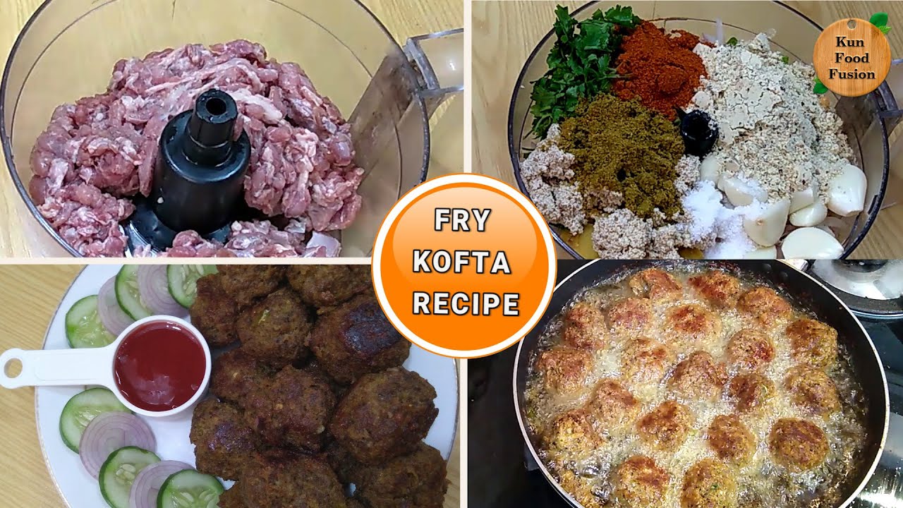 Fry Kofta Recipe | Dry Mutton Kofta | Mutton Meatballs | Kofta Recipe ...