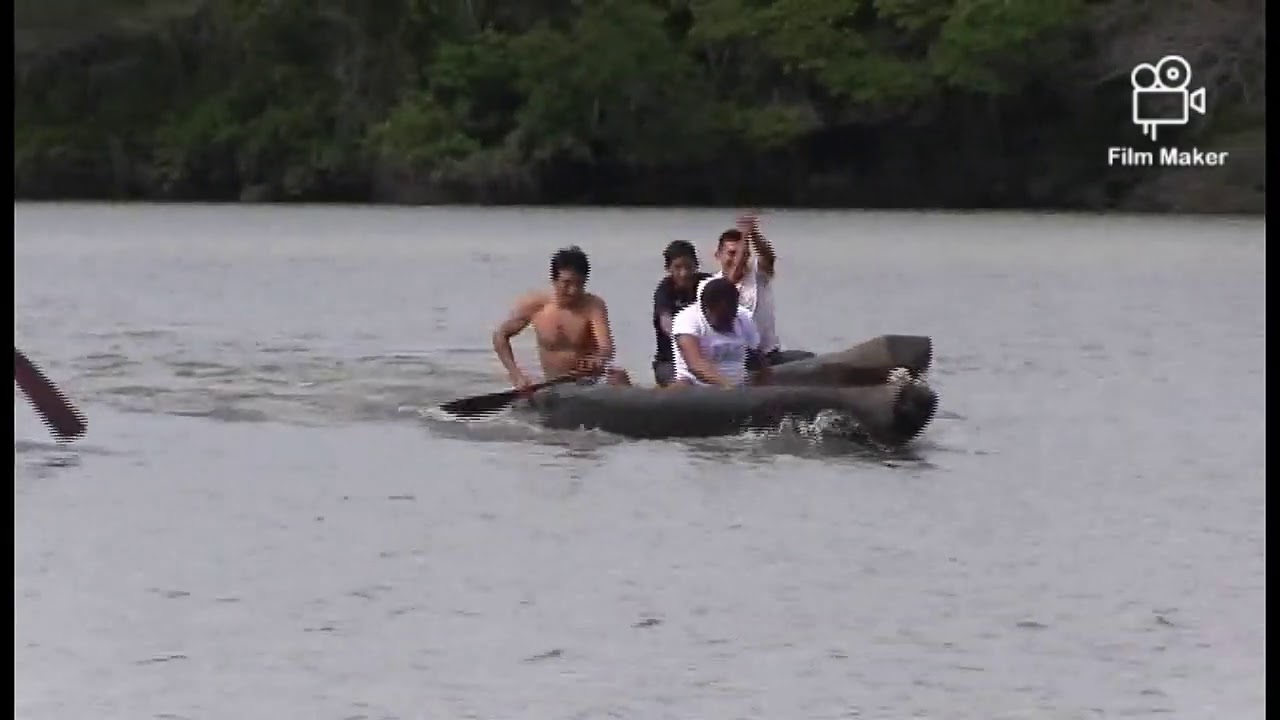 Heritage Canoe Race in Rupununi - YouTube