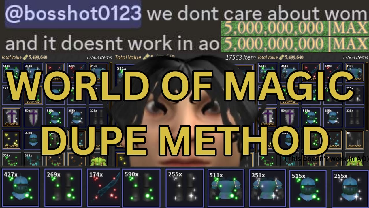 World of Magic: Dupe Method (2024) - YouTube