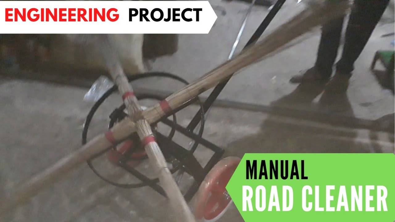MANUAL ROAD CLEANER|STREET SWEEPER MACHINE|ECO FRIENDLY ROAD CLEANER ...