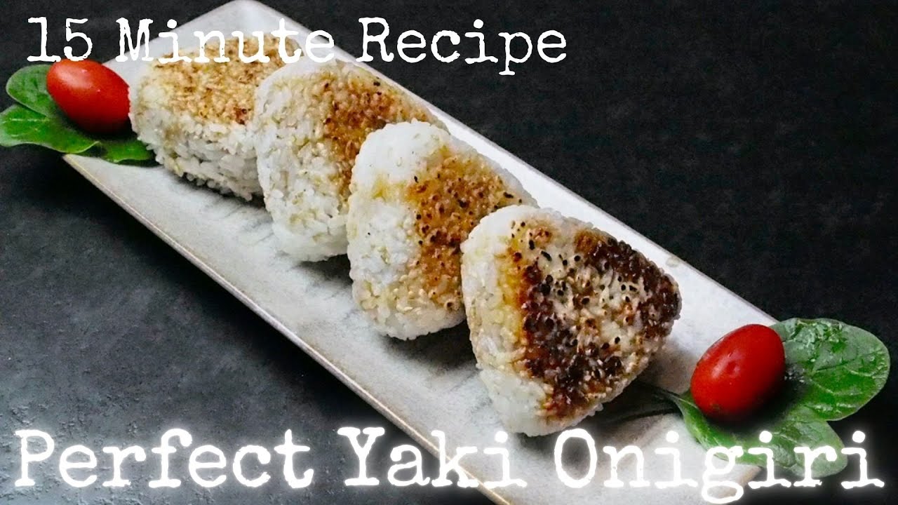 Perfect Yaki Onigiri recipe, How to Make in 15 Minutes with a mould ...