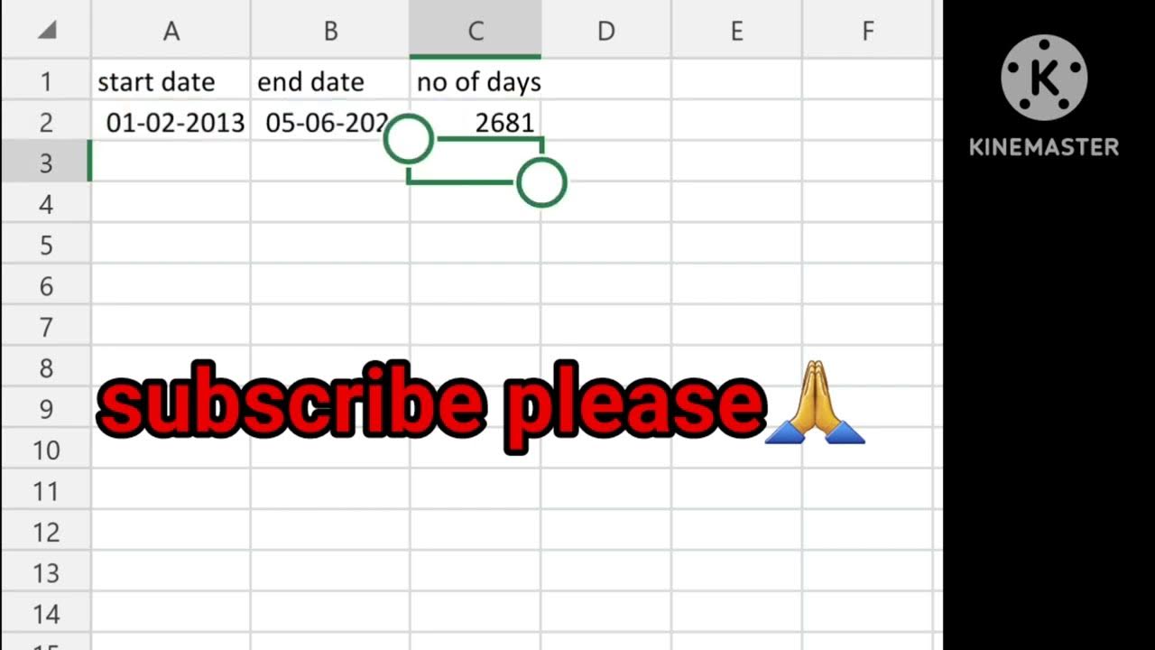 How To Calculate No Of Days In Excel YouTube how-to-calculate-no-of-days-in-excel-youtube