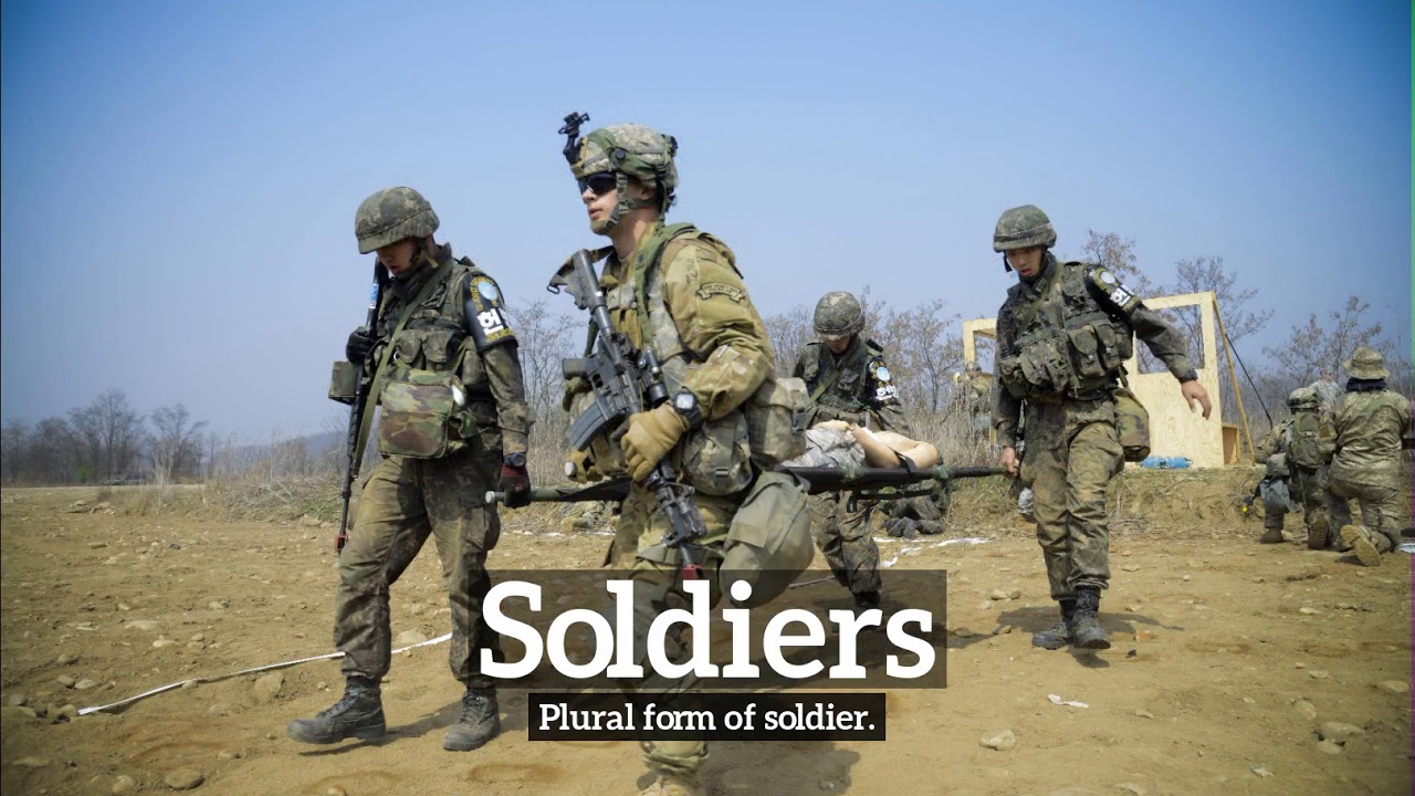 What is Soldiers? | How Does Soldiers Look? | How to Say Soldiers in ...