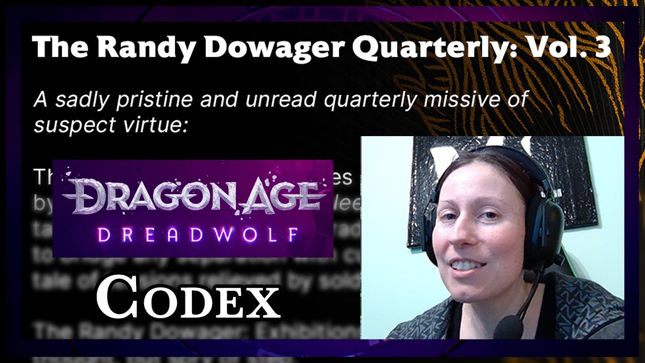 Dragon Age: Dreadwolf Innuendo Codex Breakdown (Dragon Age 4 News ...