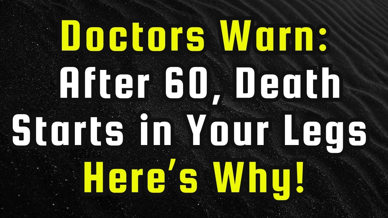 Why Legs Fade First as a Senior and Practical Remedies for Maintaining ...